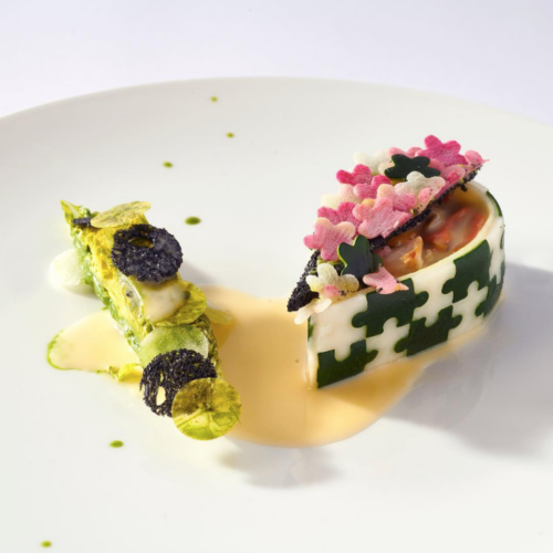 Team USA’s Version of Vegetable Chartreuse with Shellfish, Theme on ...